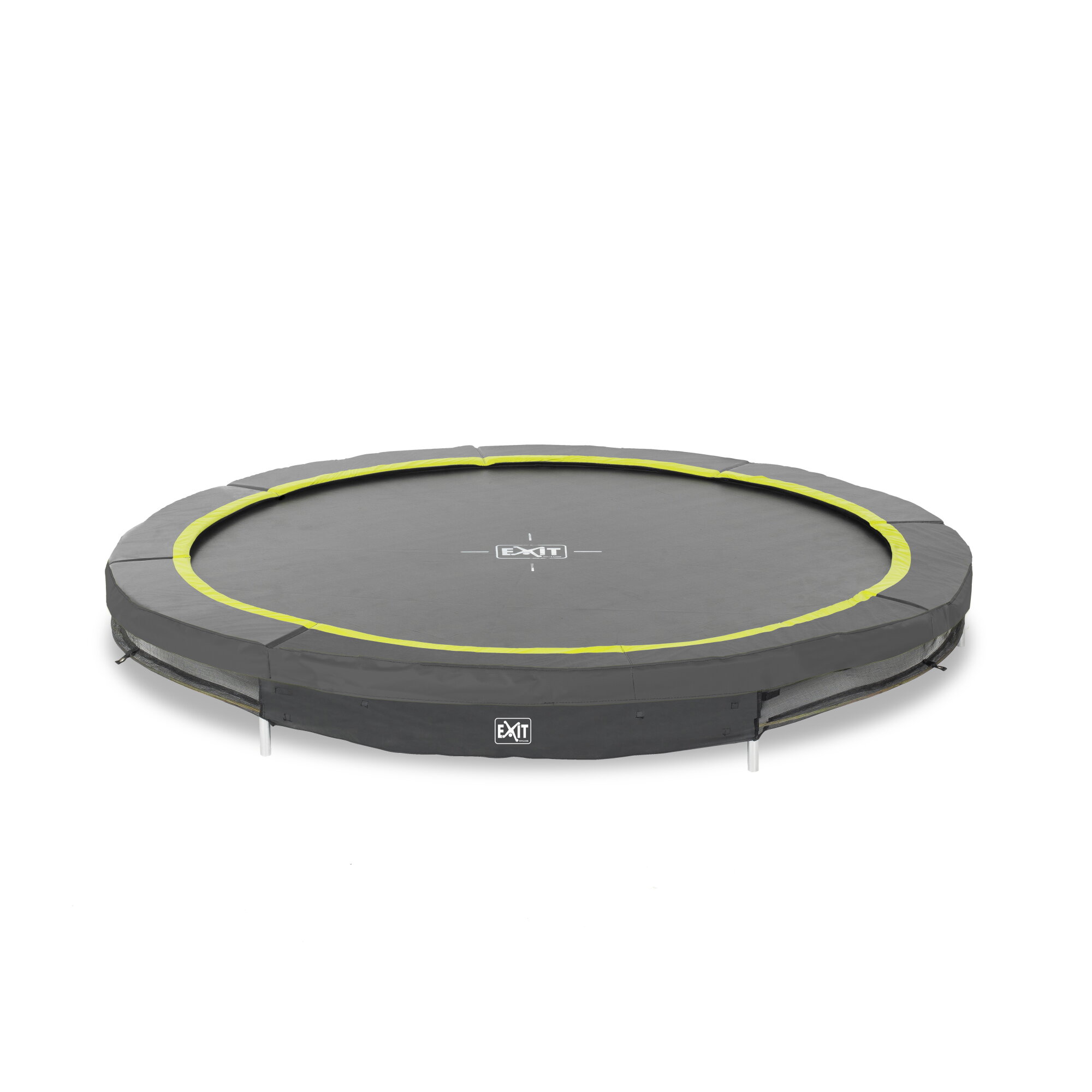 EXIT Silhouette ground trampoline ø305cm - black | EXIT Toys