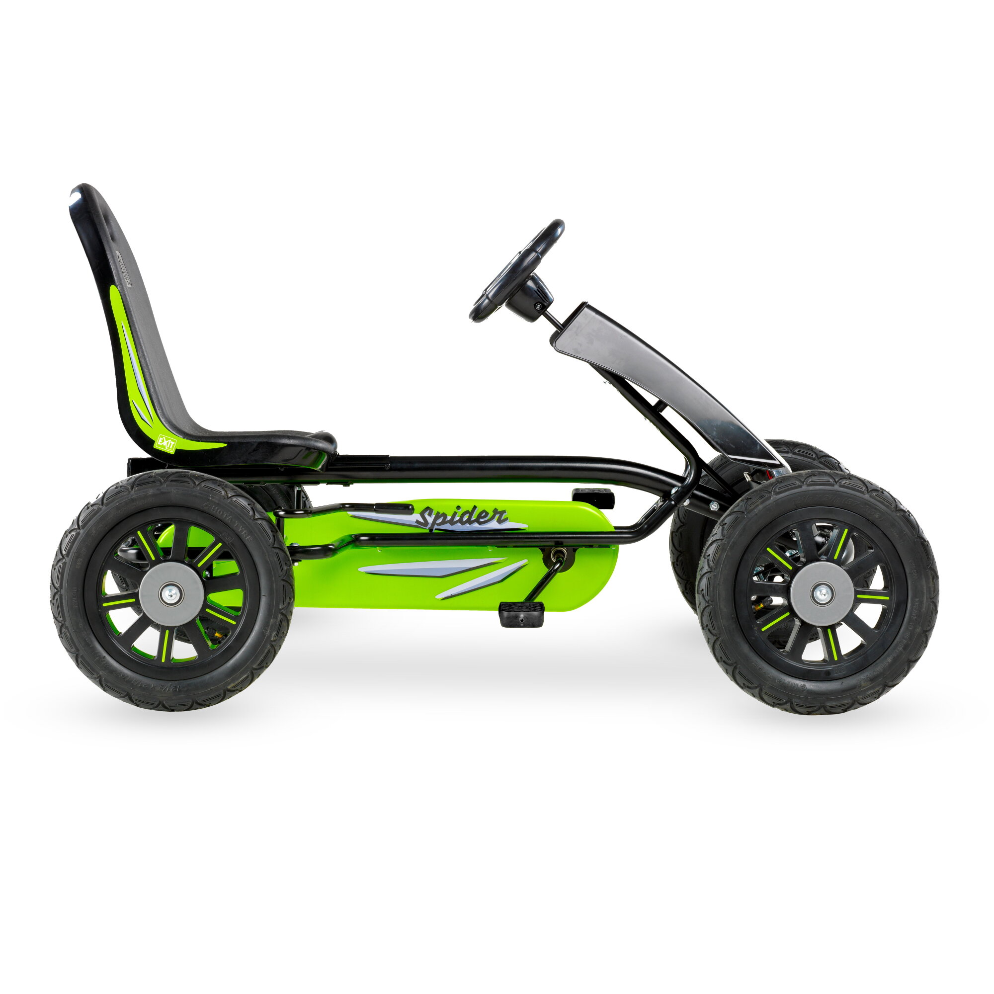 EXIT Spider Green go-kart - green/black | EXIT Toys